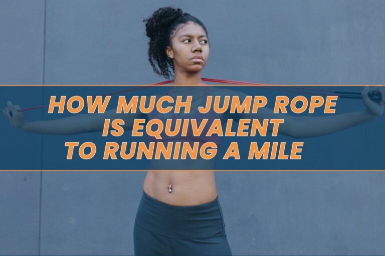 How Much Jump Rope Is Equivalent to Running a Mile?